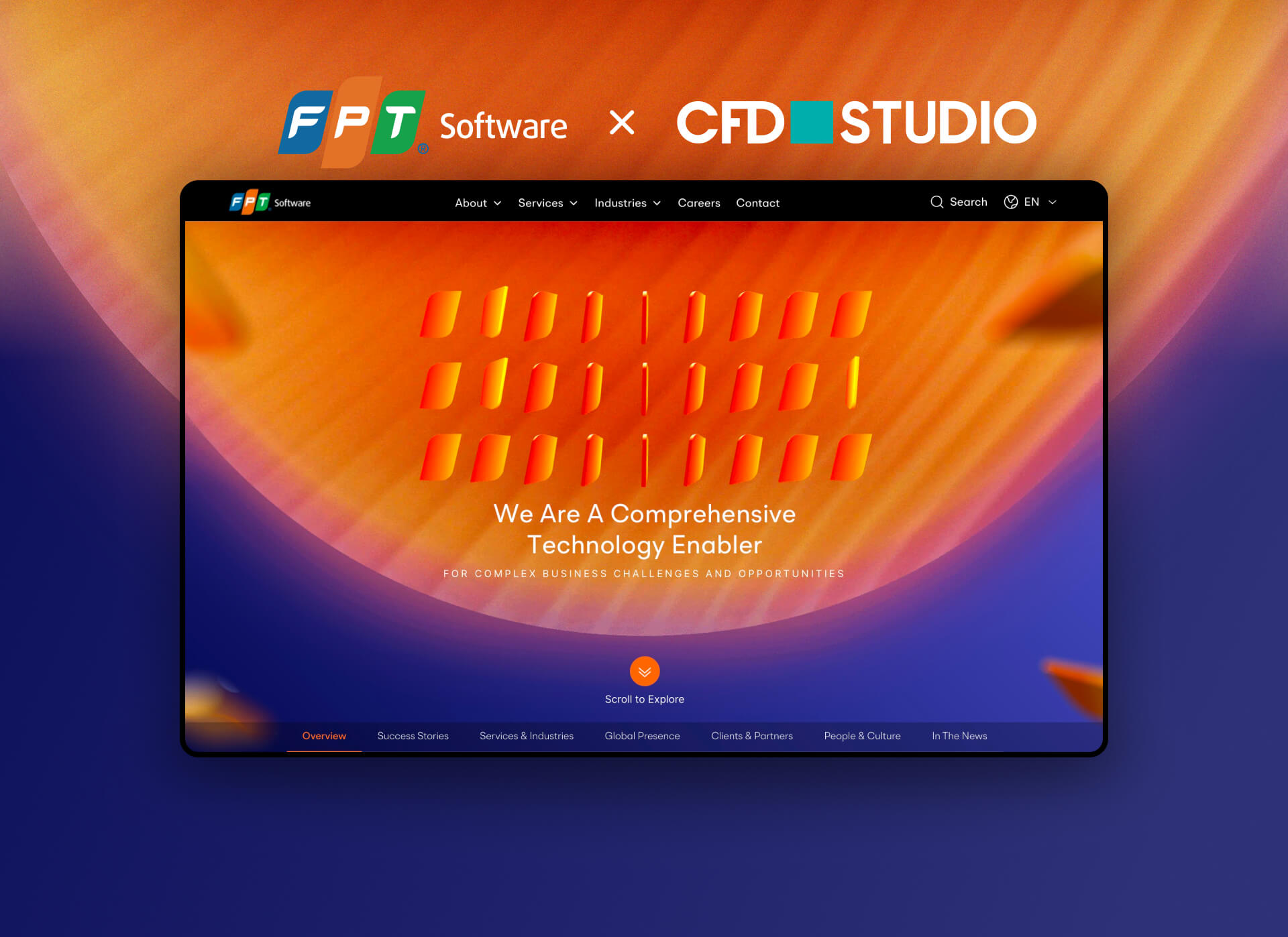 FPT Software Website | CFD Studio